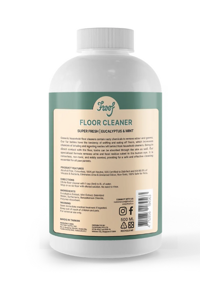 Froof Floor Cleaner Super Fresh (500ml) – Gaia Pets