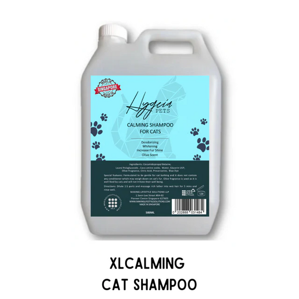 Hygeia Pets Cat Shampoo (500ml/5L) – Gaia Pets