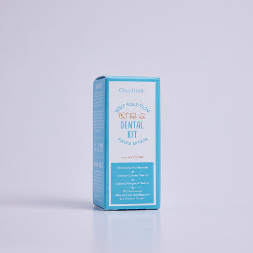 Oxyfresh Dental Gel & Finger Brush Kit (28g) – Gaia Pets
